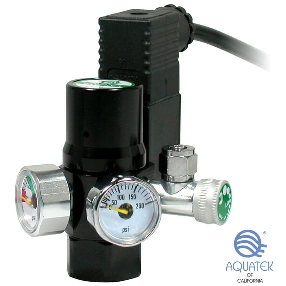 *NEW* AQUATEK Aquarium CO2 Regulator Mini with Integrated COOL TOUCH ...
