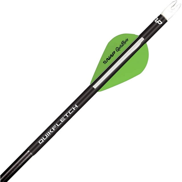 NEW ARCHERY PRODUCTS Quikfletch Quikspin 2" 3-Vane Stabilizing ...