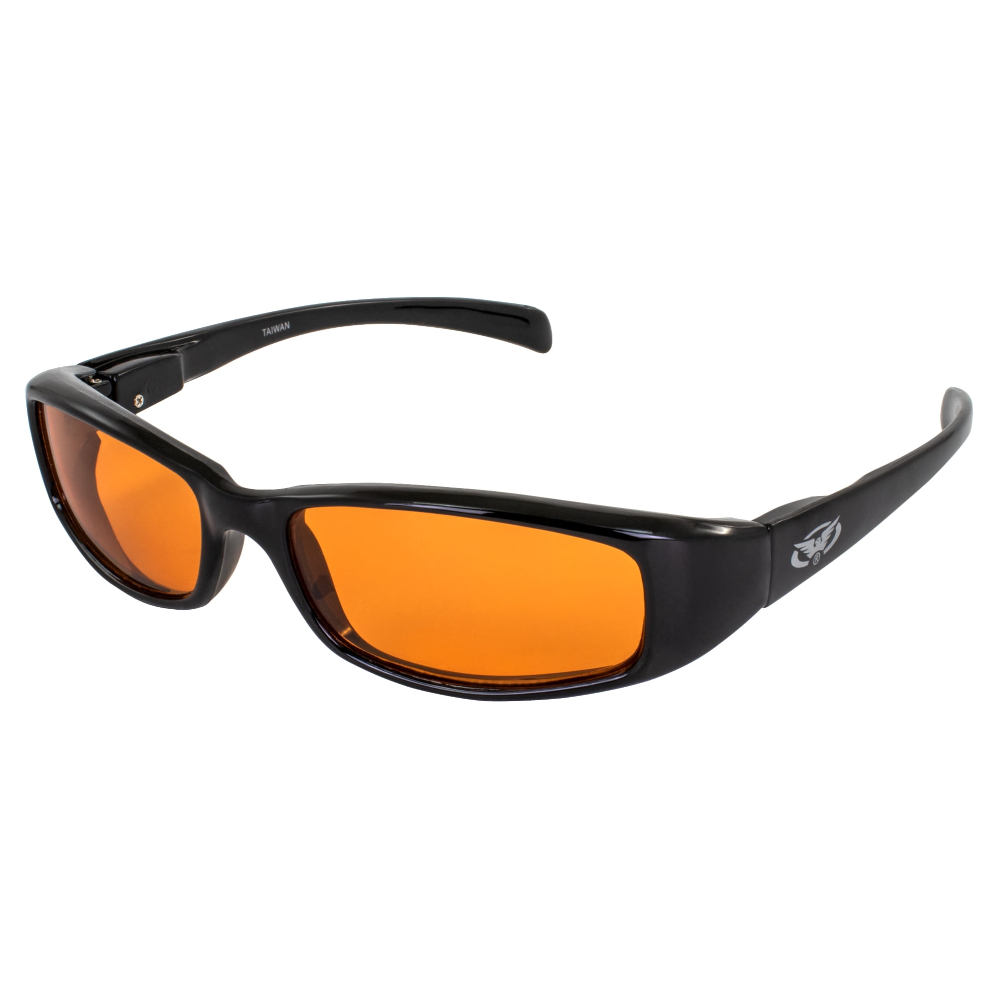 Global Vision New Attitude - Stylish Sunglasses - Orange Lenses, MATTE ...
