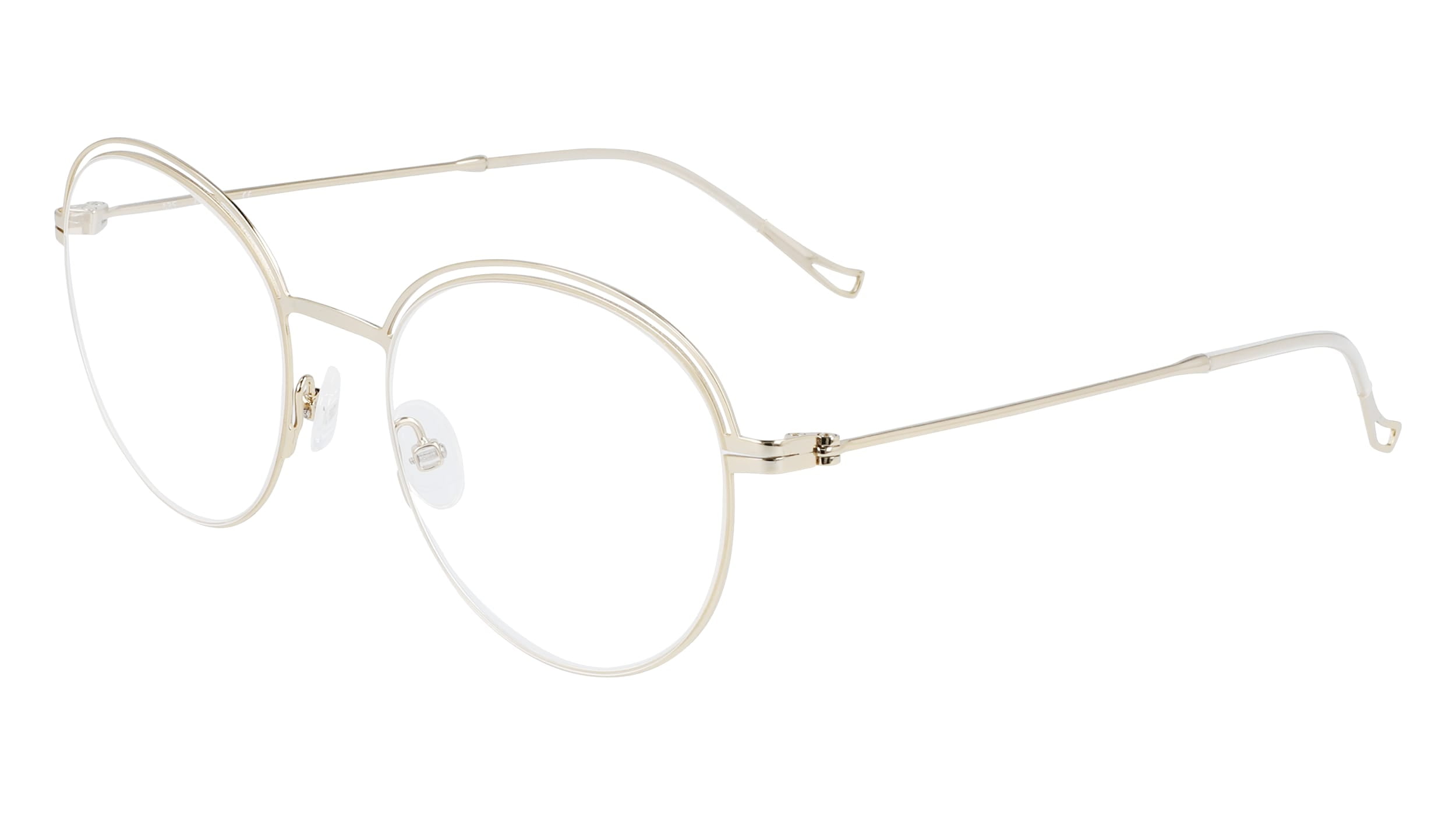 MARCHON AIRLOCK PURE 5007 TITANIUM OVERSIZED LENSES RETRO EYEGLASS ...