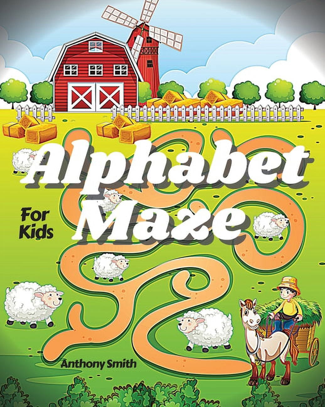 NEW!! Alphabet Maze Puzzle For Kids: Fun and Challenging Mazes For Kids ...