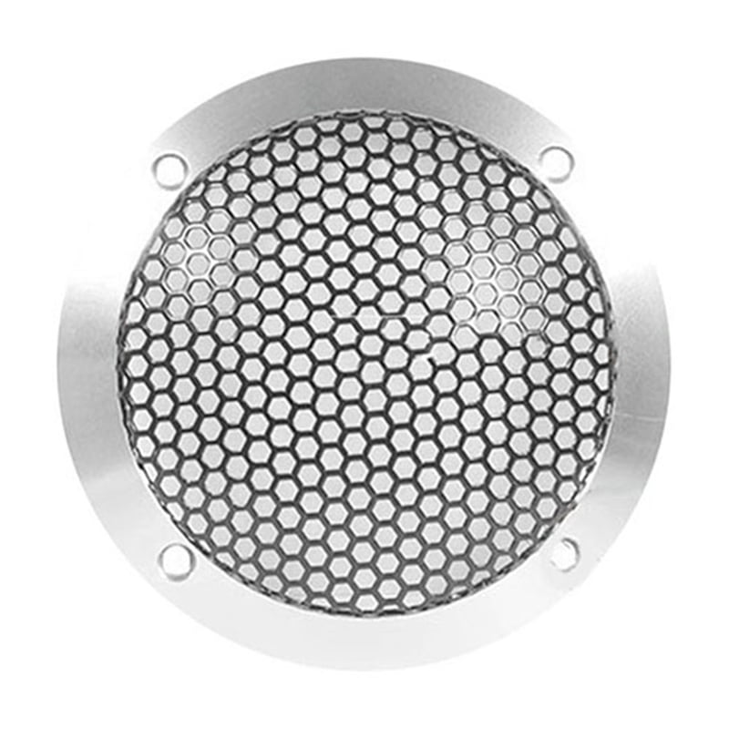 NEW Aluminum Car Tweeter Speaker Grill Cover, 3 Inch, Full Metal Mesh ...
