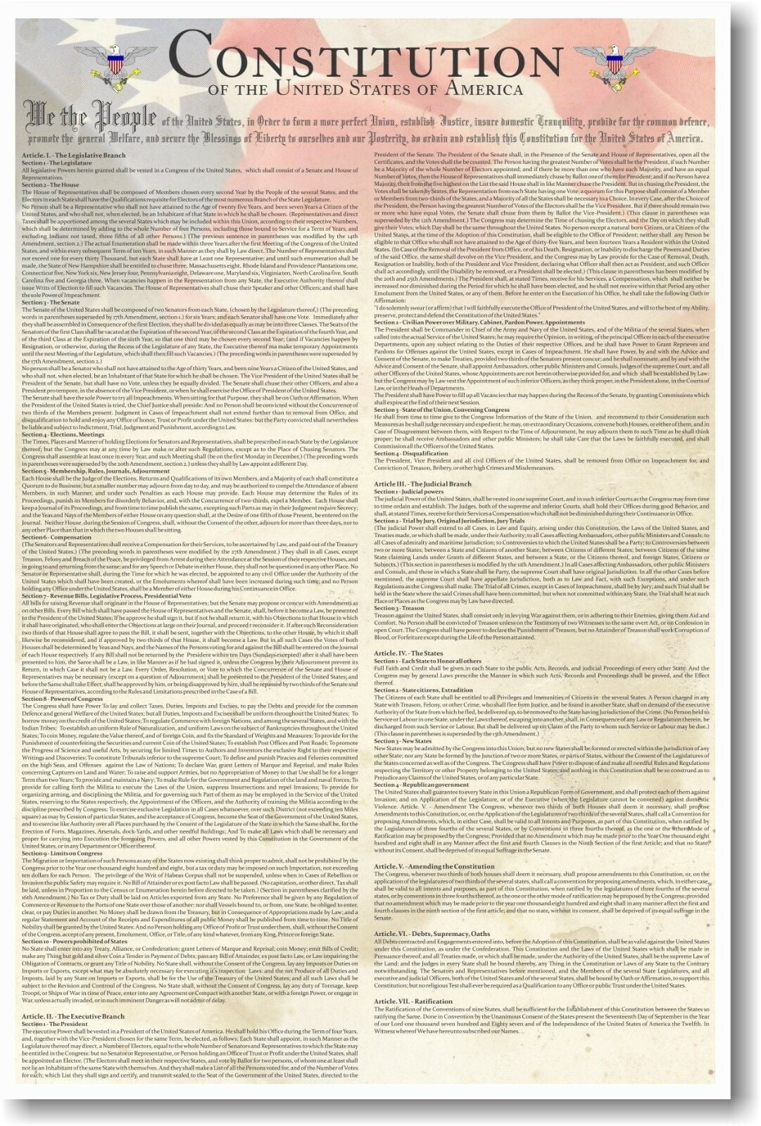 NEW American History Educational Classroom POSTER - The U.S ...