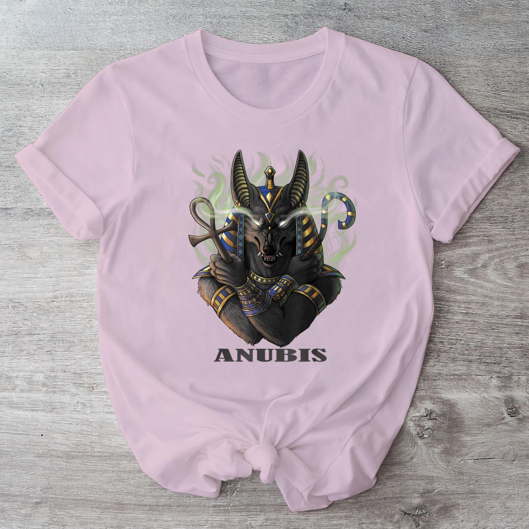 NEW Ancient Egyptian God Of Dead Anubis Gifts Black T-Shirt Made in USA ...