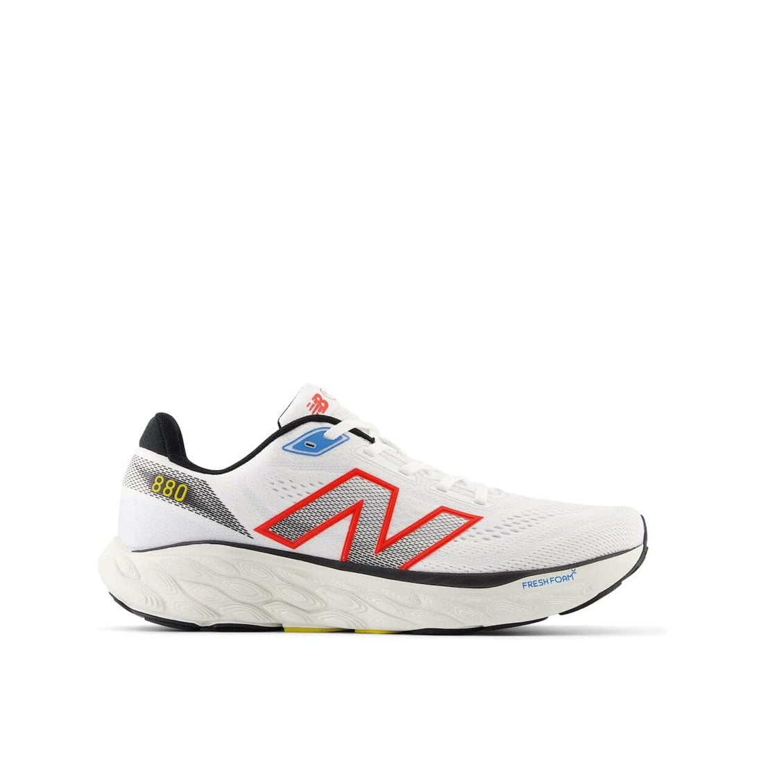 NEW BALANCE Male Adult Men 7 M880C14 White/Neo Flame - Walmart.com