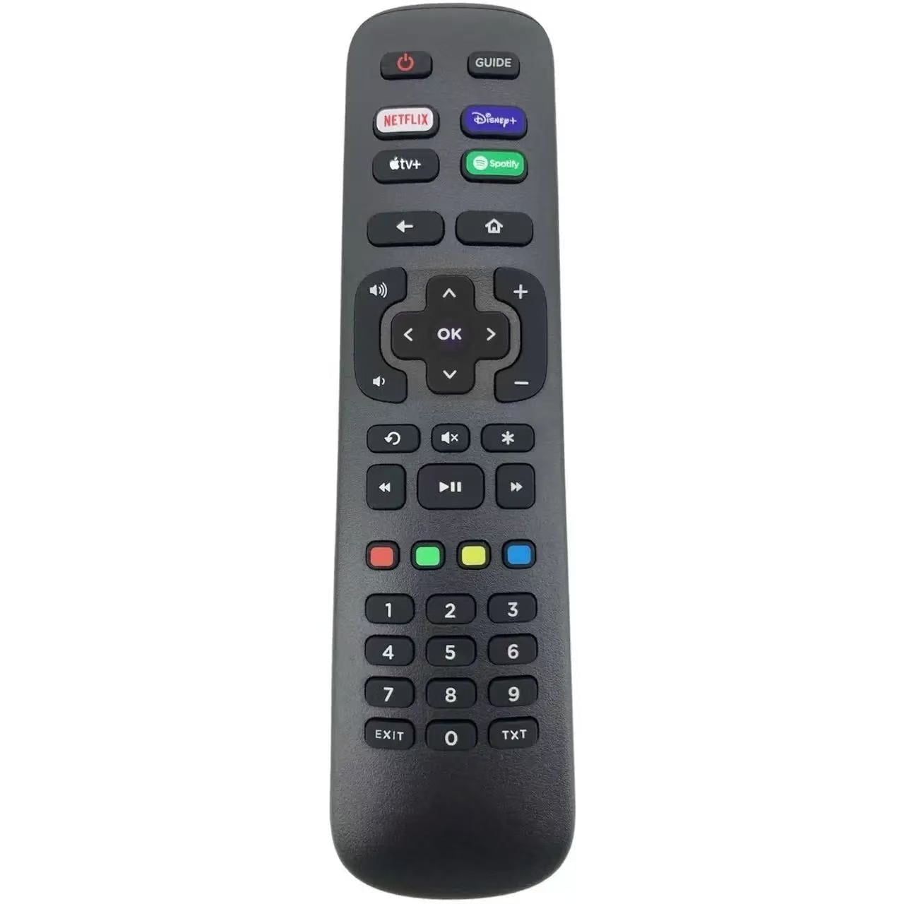 Universal Remote Control with Channel Numbers for All Roku TV TCL ...