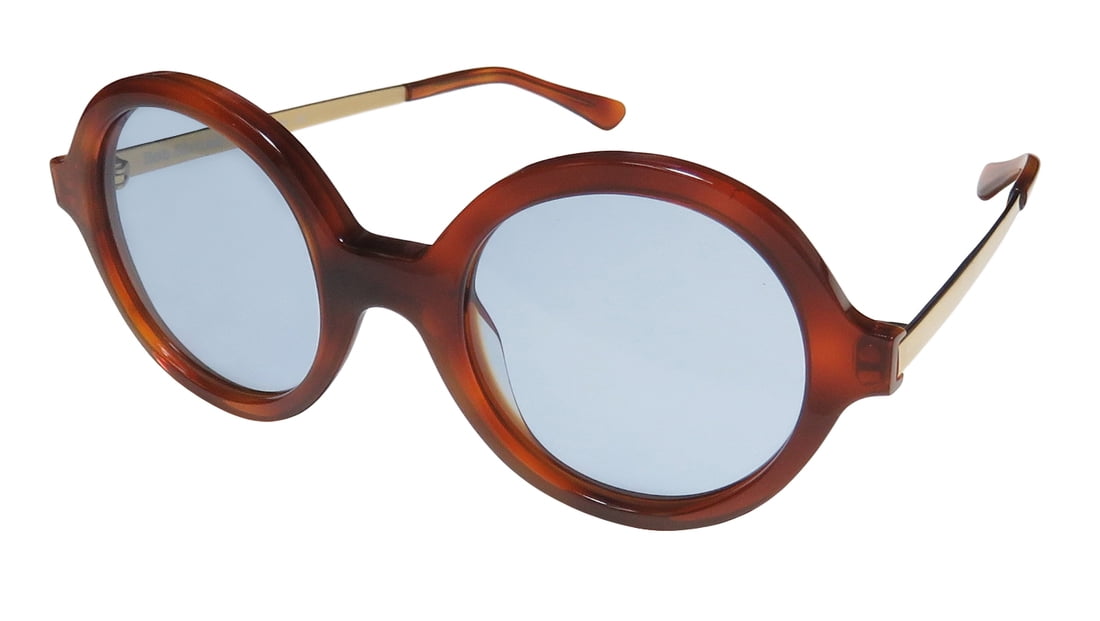 NEW BOB SDRUNK BUBU WOMENS/LADIES DESIGNER FULL-RIM GRADIENT DARK CARAMEL / GOLD AUTHENTIC ...