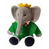NEW - Babar The Elephant 14” Stuffed Plush Soft Animal Rare Doll ...