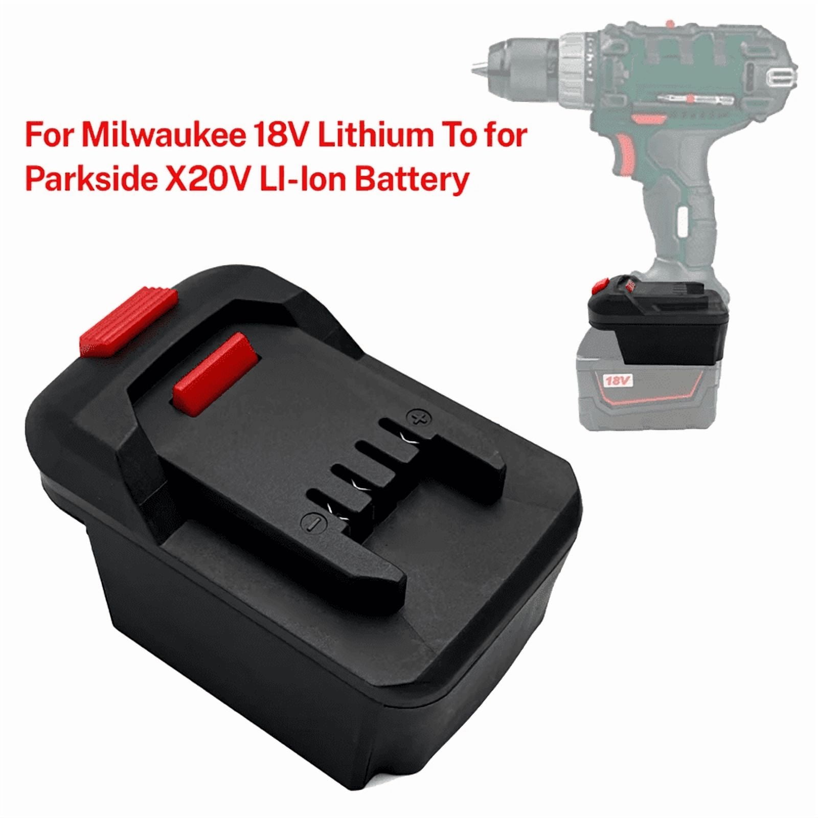 NEW Battery Adapter Converter for Milwaukee 18V Lithium Battery to for ...