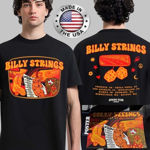 NEW Billy Strings 2025 Spring Tour Outlaw Music Festival May 13-15 ...