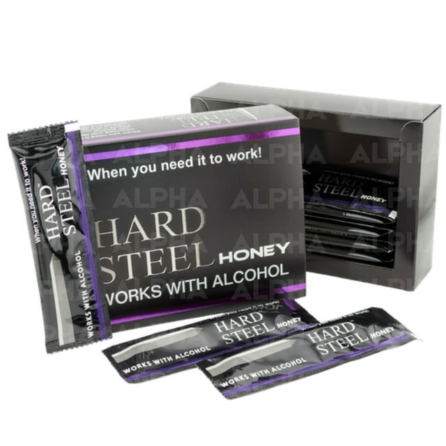 Men Black H.S Purple Line Strong VIP Honey Display, 12 Royal Sachets ...