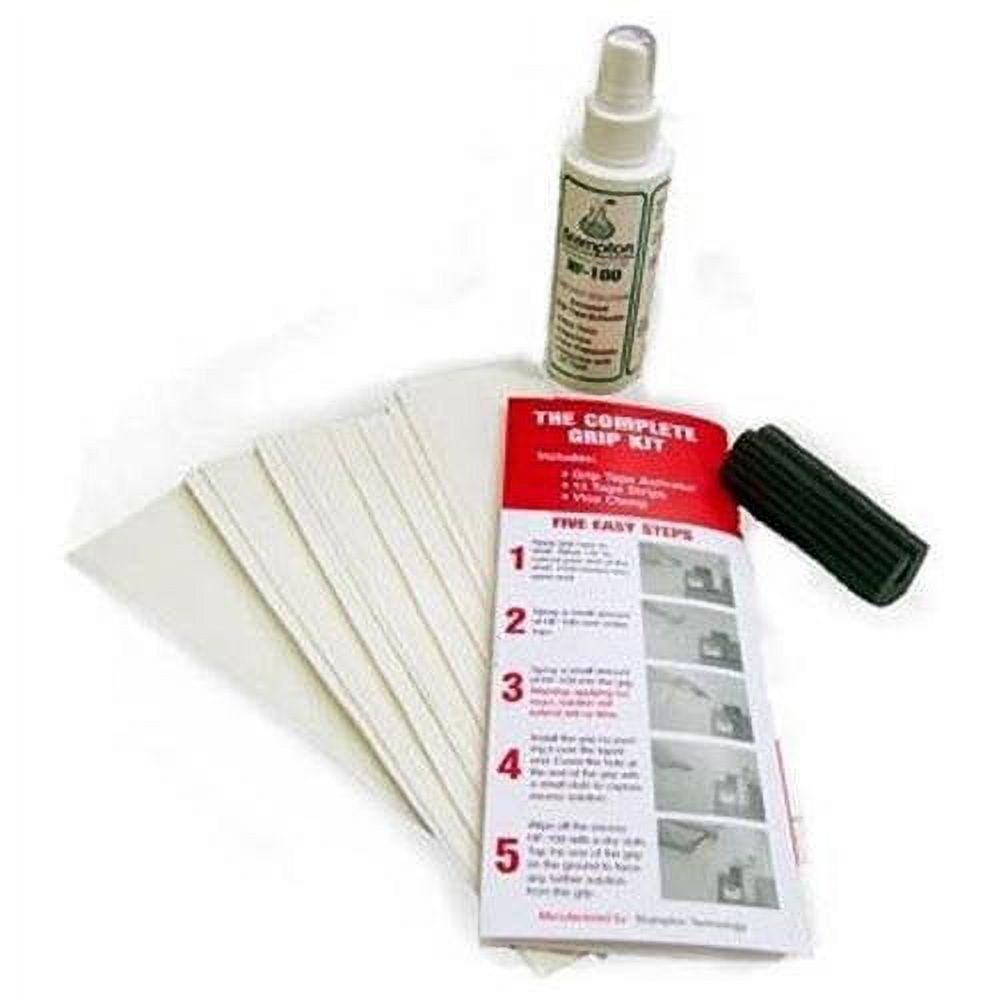 NEW Brampton "The Complete Grip Kit" Grip Solvent, Vice Clamp & 15 Tape ...