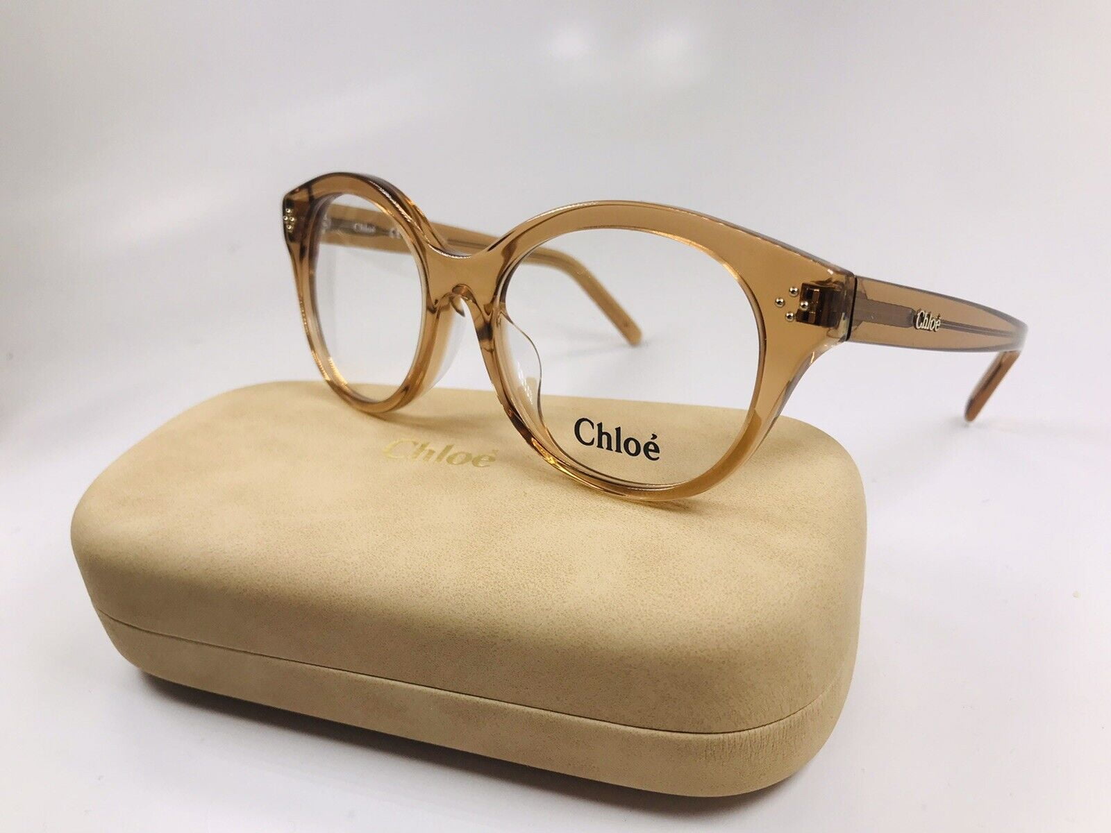 NEW CHLOE CE2706A 230 Camel Eyeglasses 52mm with CHLOE Case - Walmart.com