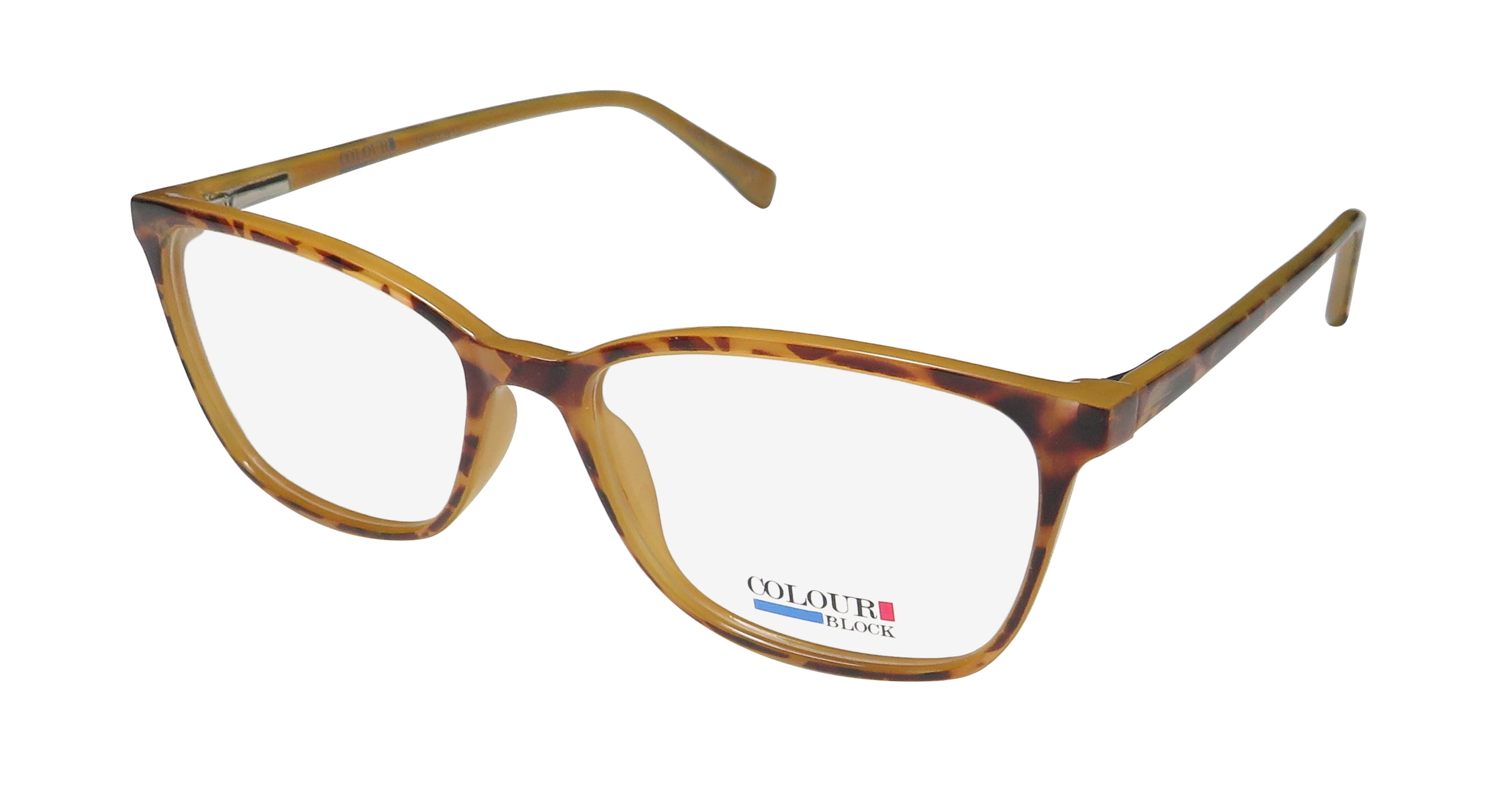 NEW COLOUR BLOCK VCWCB12 WOMENS/LADIES CAT EYE FULL-RIM TORTOISE ...