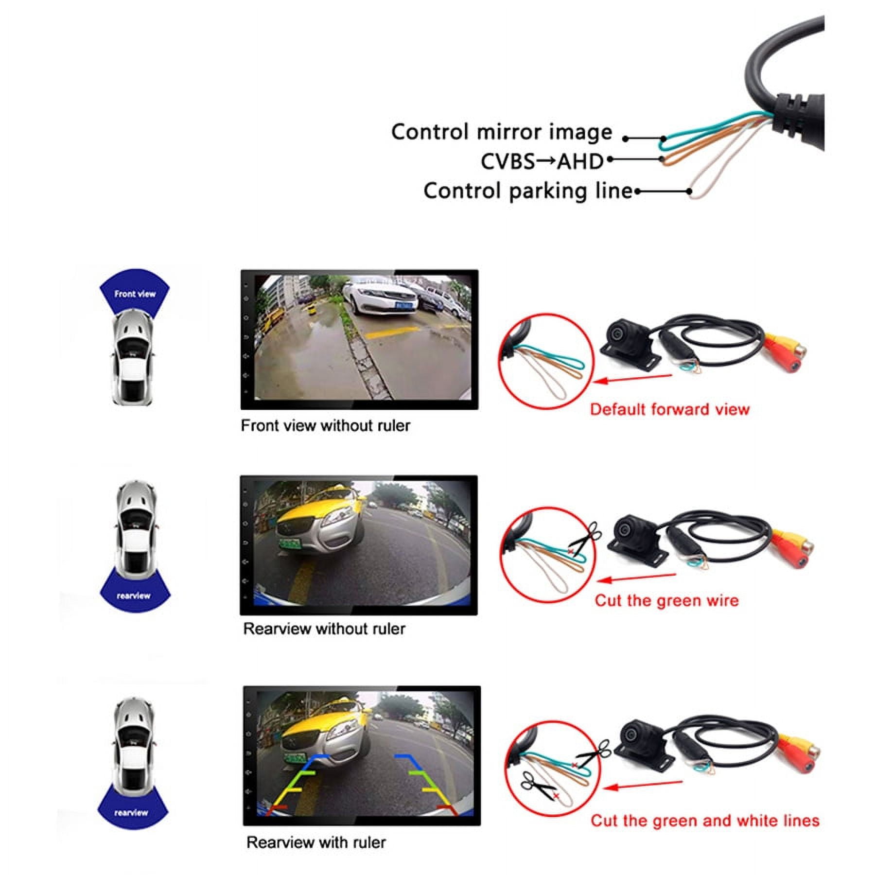 NEW CVBS Fisheye Lens Starlight Car Rear View Reverse Backup Camera ...