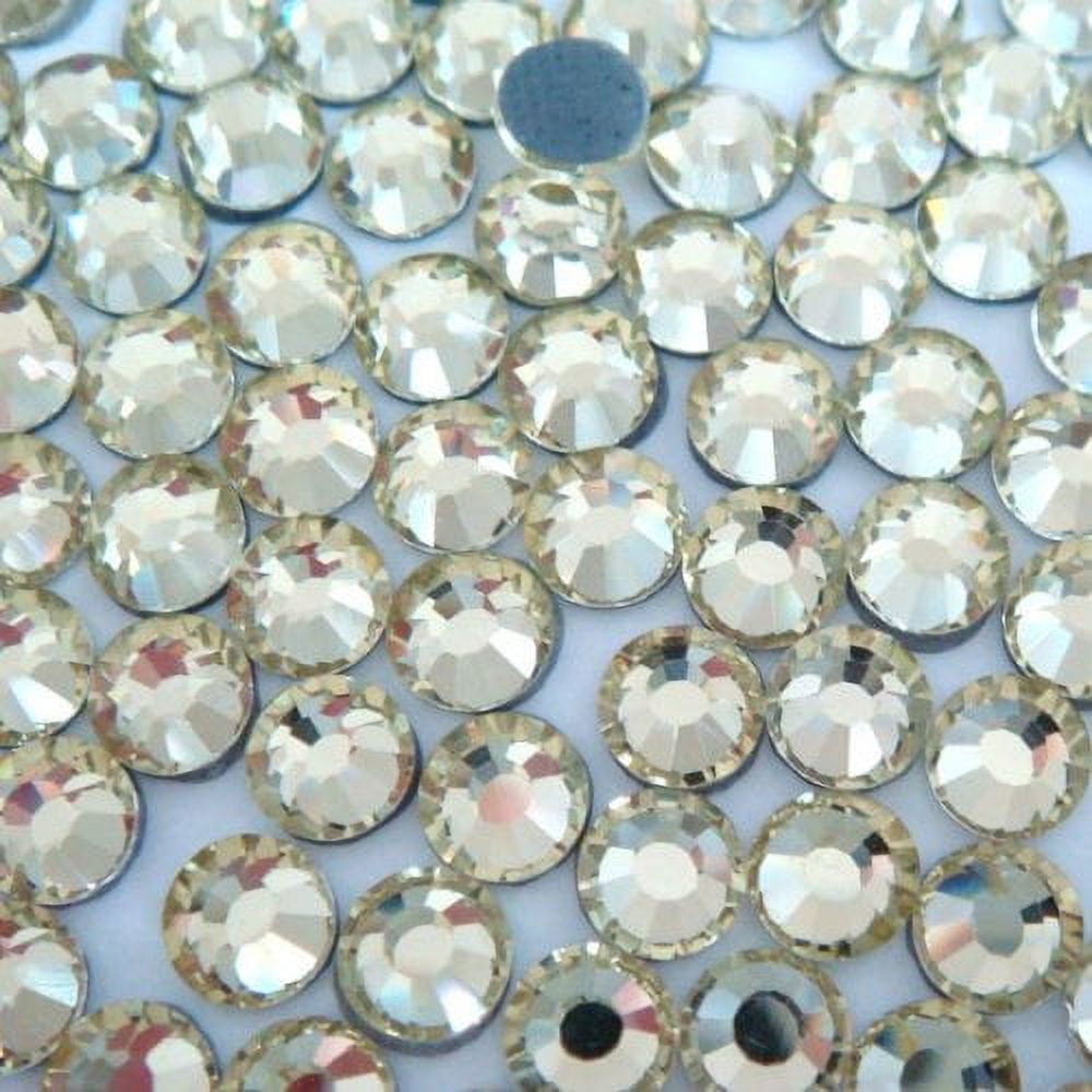 NEW CZECH Quality 10gross (1440pcs) Hot Fix Rhinestone Crystals - 3mm ...