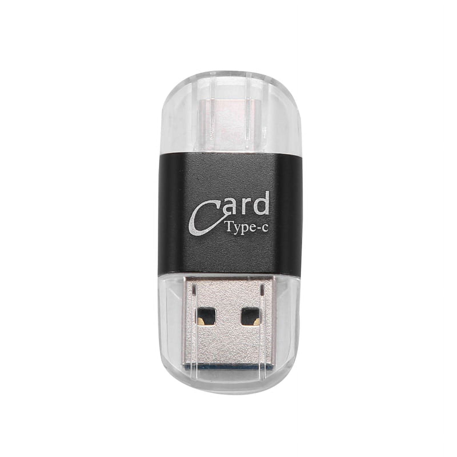NEW Card Reader Aluminum USB Type C OTG Micro-SD/TF External Memory ...
