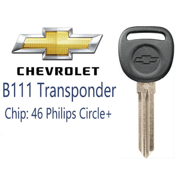 NEW Chevrolet Express 2008-2014 B111 - PT Transponder Chip Key (46 ...