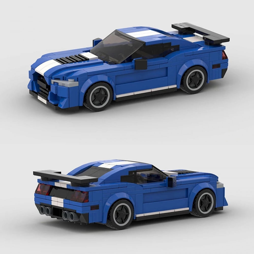 NEW City Sports Car Series Building Blocks Power Speed Champion Racing GT500 MOC Vehicle Bricks ...