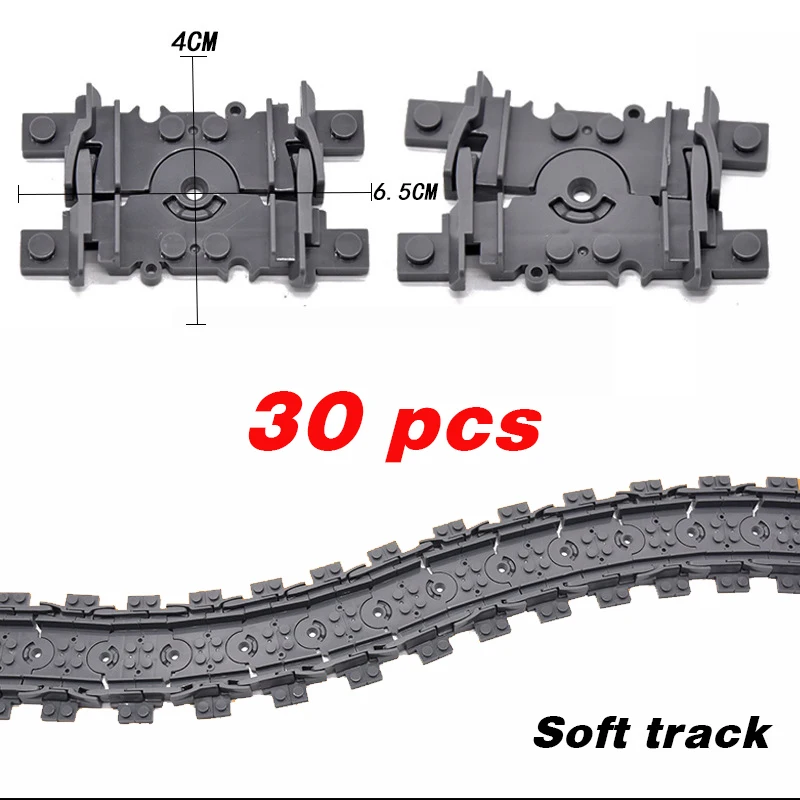 NEW City Trains Flexible Tracks Soft Straight Curved Rails Switch ...