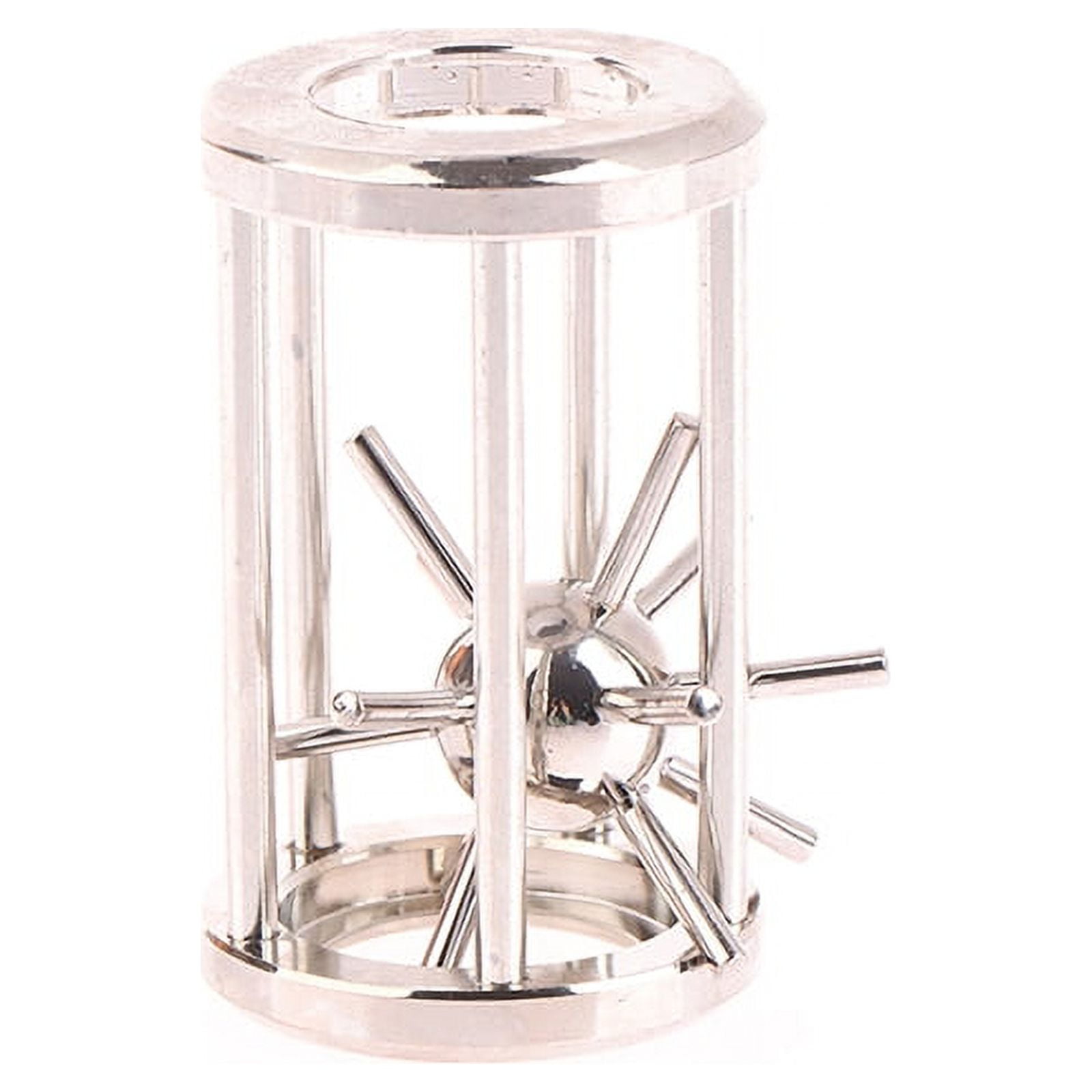 NEW Classic Puzzle High IQ Cage Star Tooth Metal Brain Teaser Magic ...