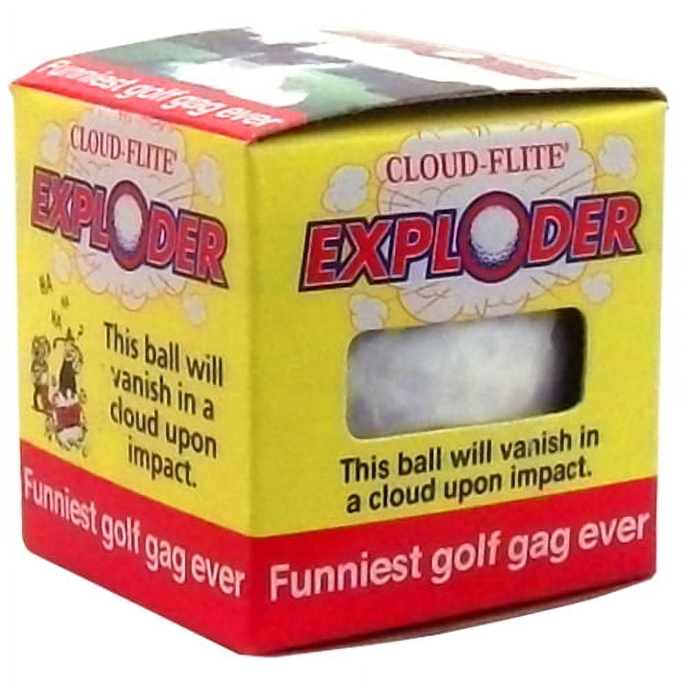 Cloud-Flite Exploder Gag Golf Ball: World's Best Prank Accessory ...