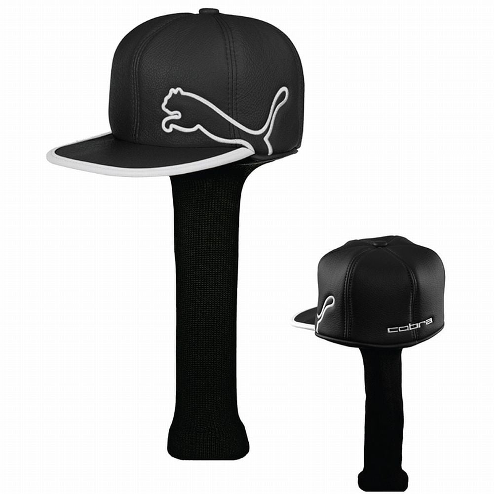 NEW Cobra Puma Rickie Fowler Monoline Hat Black/White Driver Headcover ...