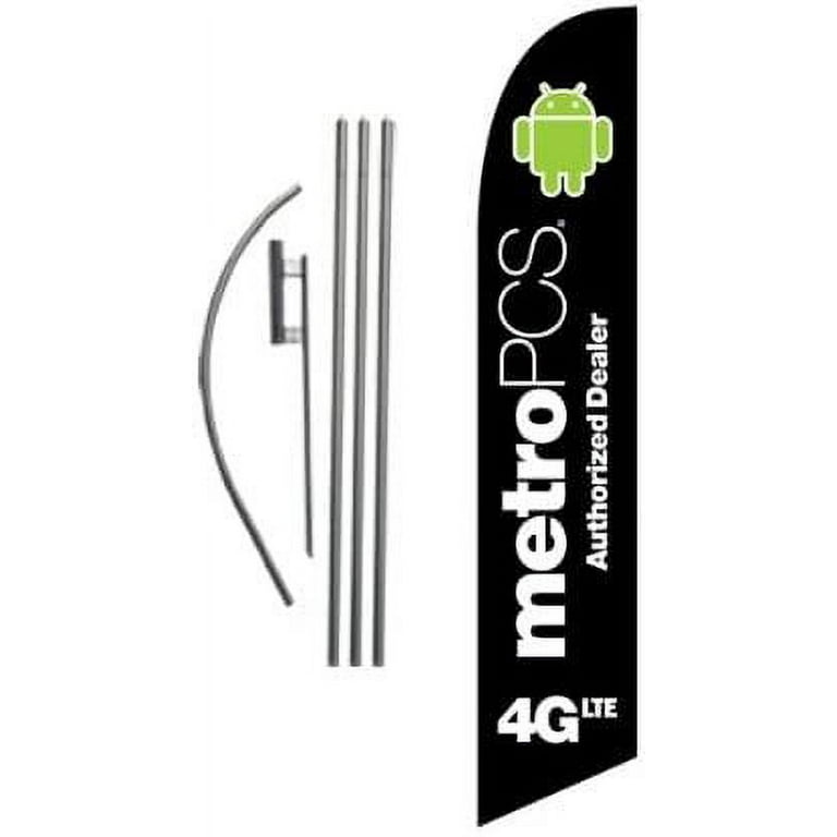 Metro Pcs Authorized Dealer Logo NEW Custom 15ft Metro PCS Authorized