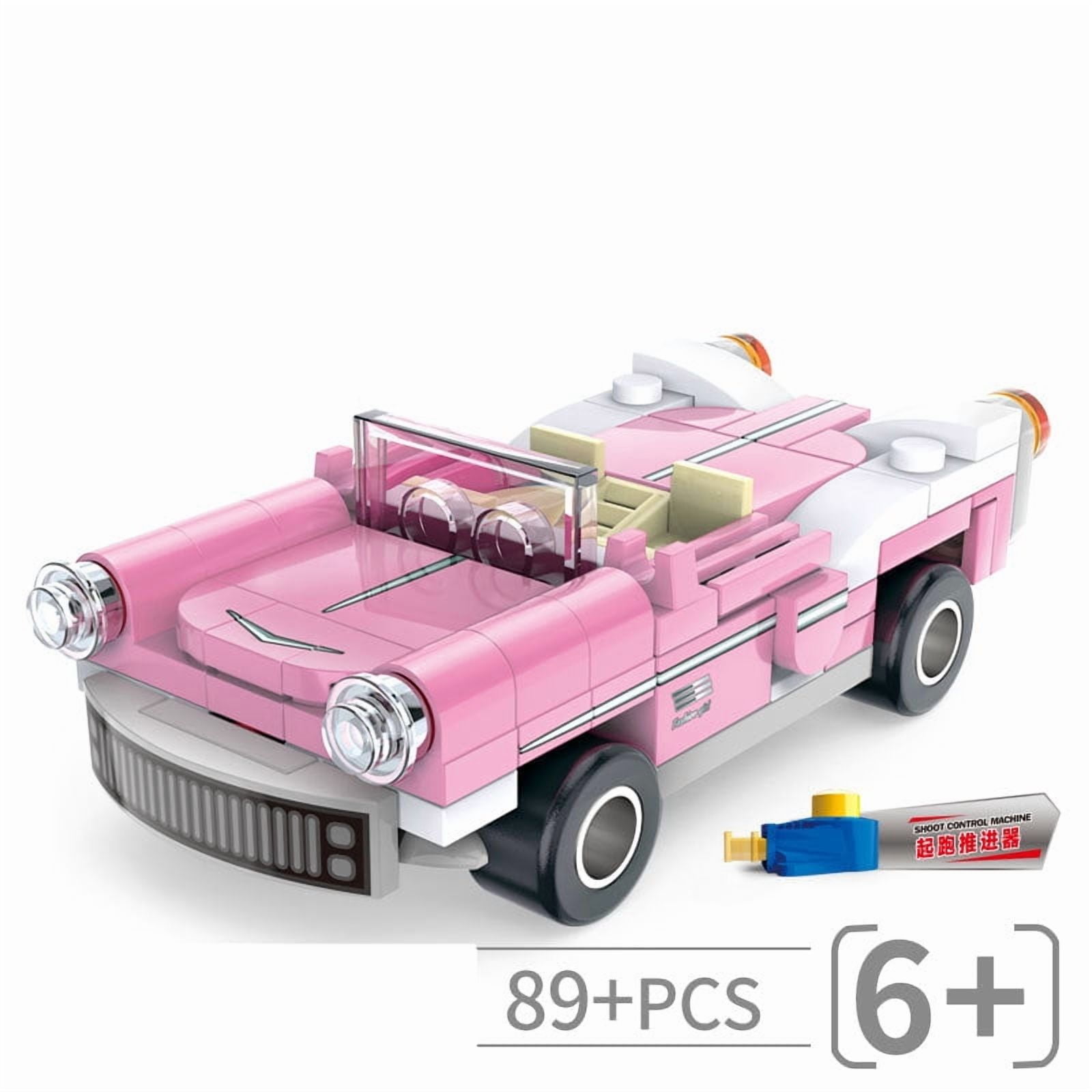 NEW DIY MOC City SWAT Super Police Sports Car Truck Dual-Rotor ...