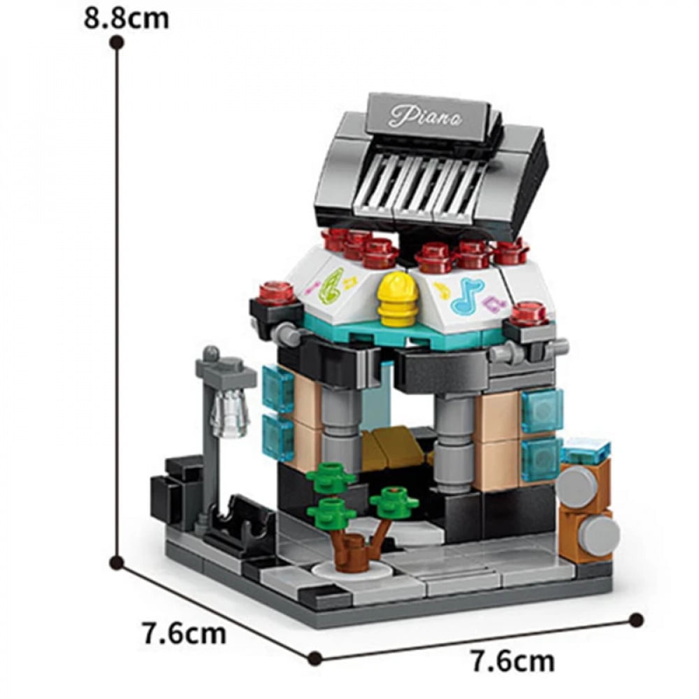 NEW DIY Makeup Convenience Store Flower Shop Hair Salon Piano Game Hall ...