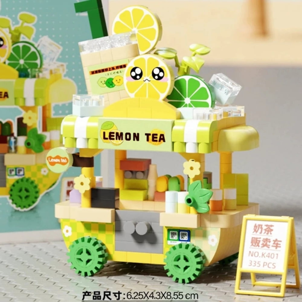 NEW DIY Selling Car Food Truck Fruit Ice Cream Store Flower Street View ...