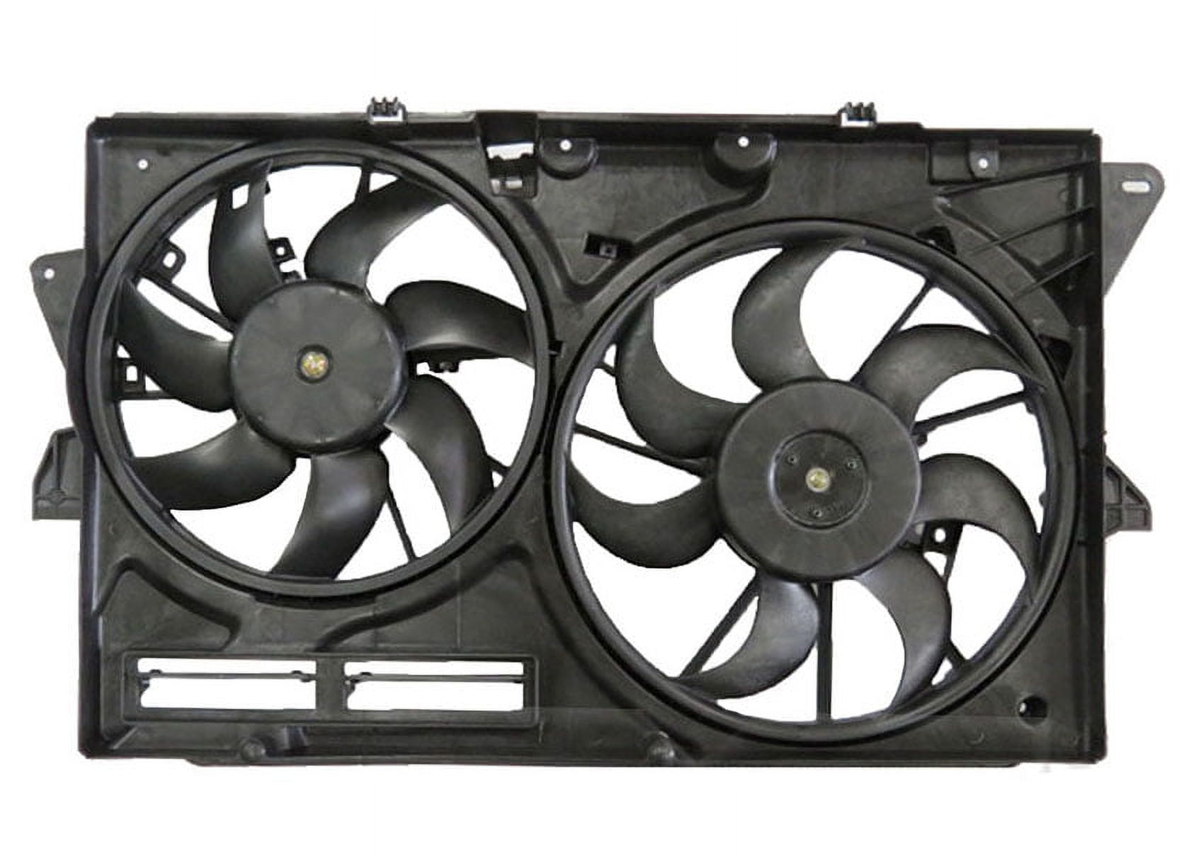 NEW DUAL RADIATOR AND CONDENSER FAN IS COMPATIBLE WITH FORD TAURUS 2013 ...