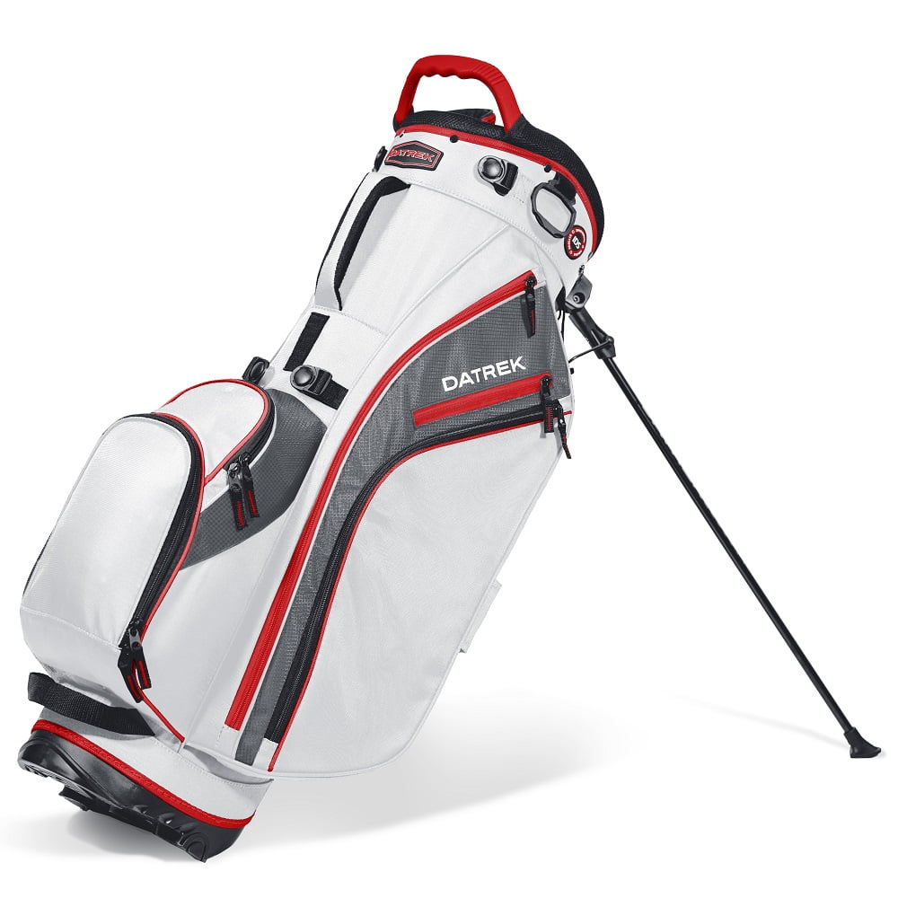 NEW Datrek Go Lite Hybrid Stand / Carry Bag 14-Way - White / Red ...