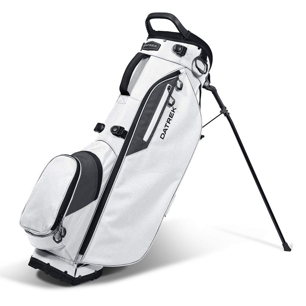 NEW Datrek Golf 2024 Carry Lite Stand Bag 4-Way - White / Black ...