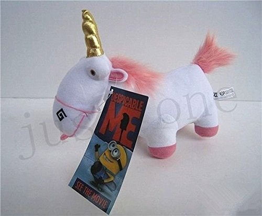 NEW Despicable Me 2 Soft Toy Fluffy Unicorn Agnes 9" Plush Stuffed ...
