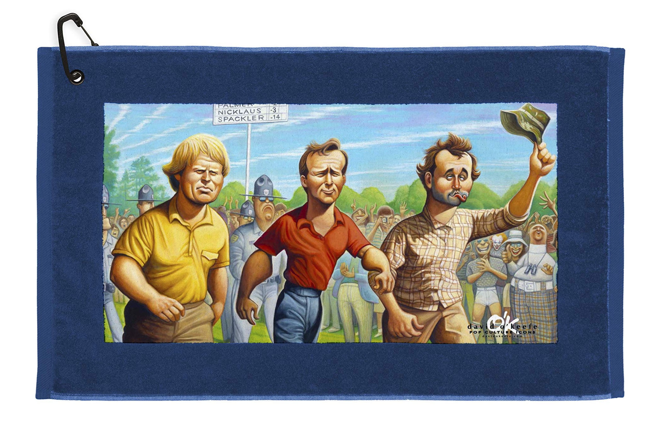 NEW Devant Caddyshack Collection "Carl Spackler" Golf Towel - Walmart.com