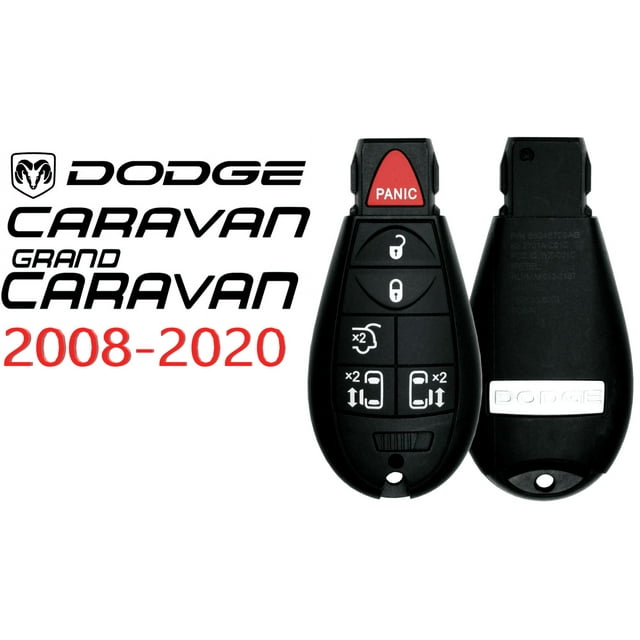 Dodge Grand Caravan 2008-2020 Fobik Control Fob Remote Key IYZ-C01C VLS ...