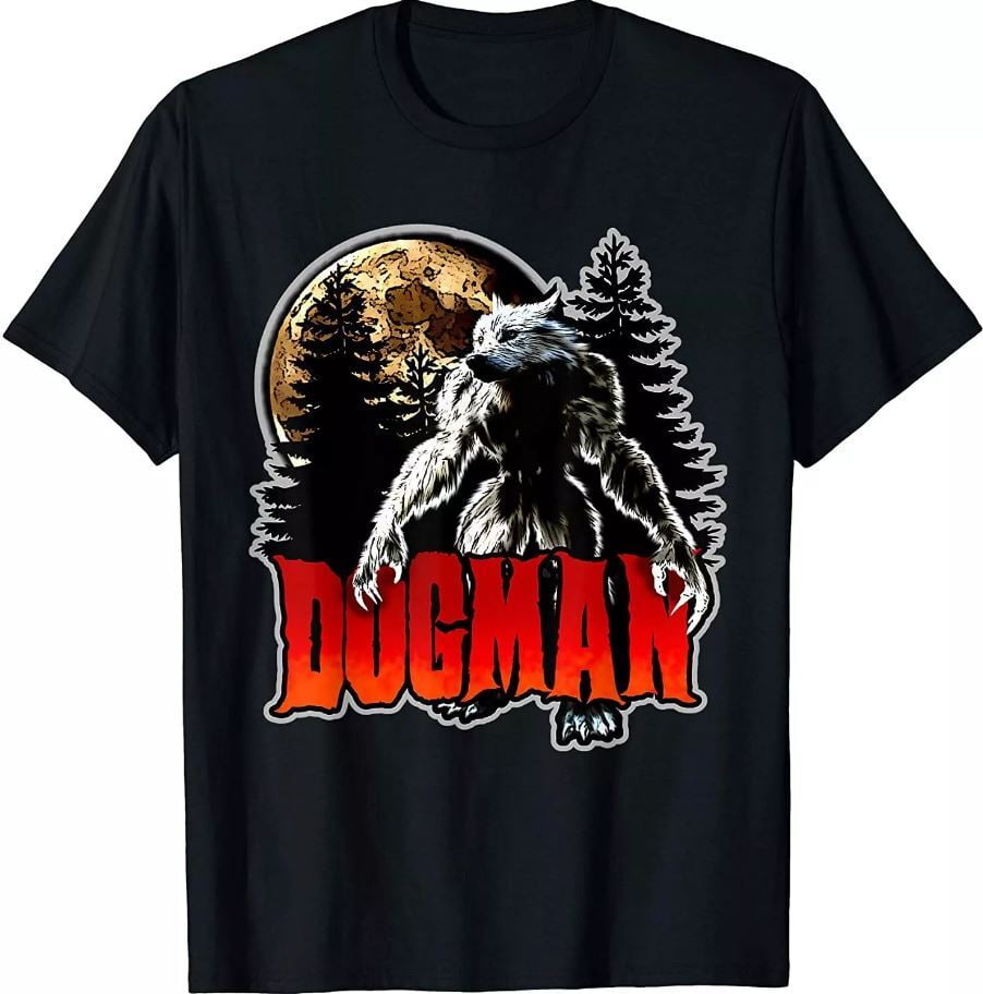 NEW! Dogman America's Werewolf: Monster Cryptid Mythology T-Shirt ...