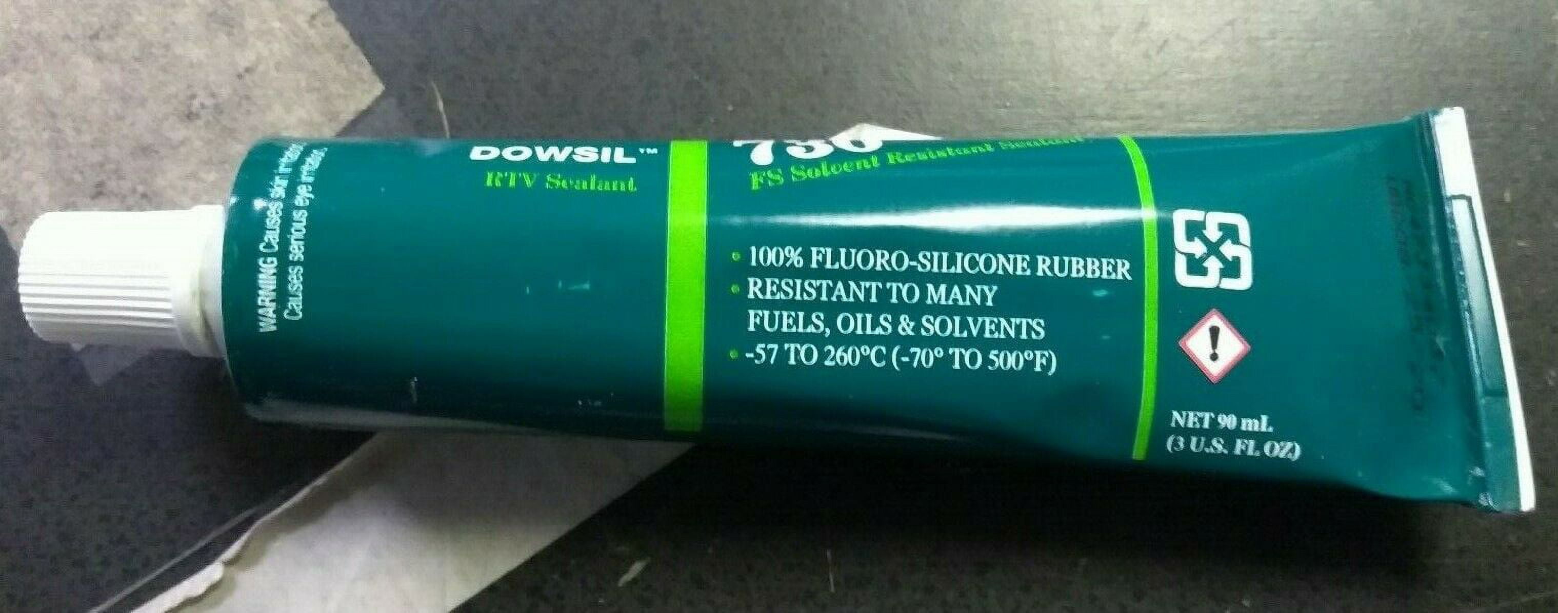 NEW Dow Corning 730 Solvent Resistant Sealant - 90ml / 3 oz (Use by 08 ...