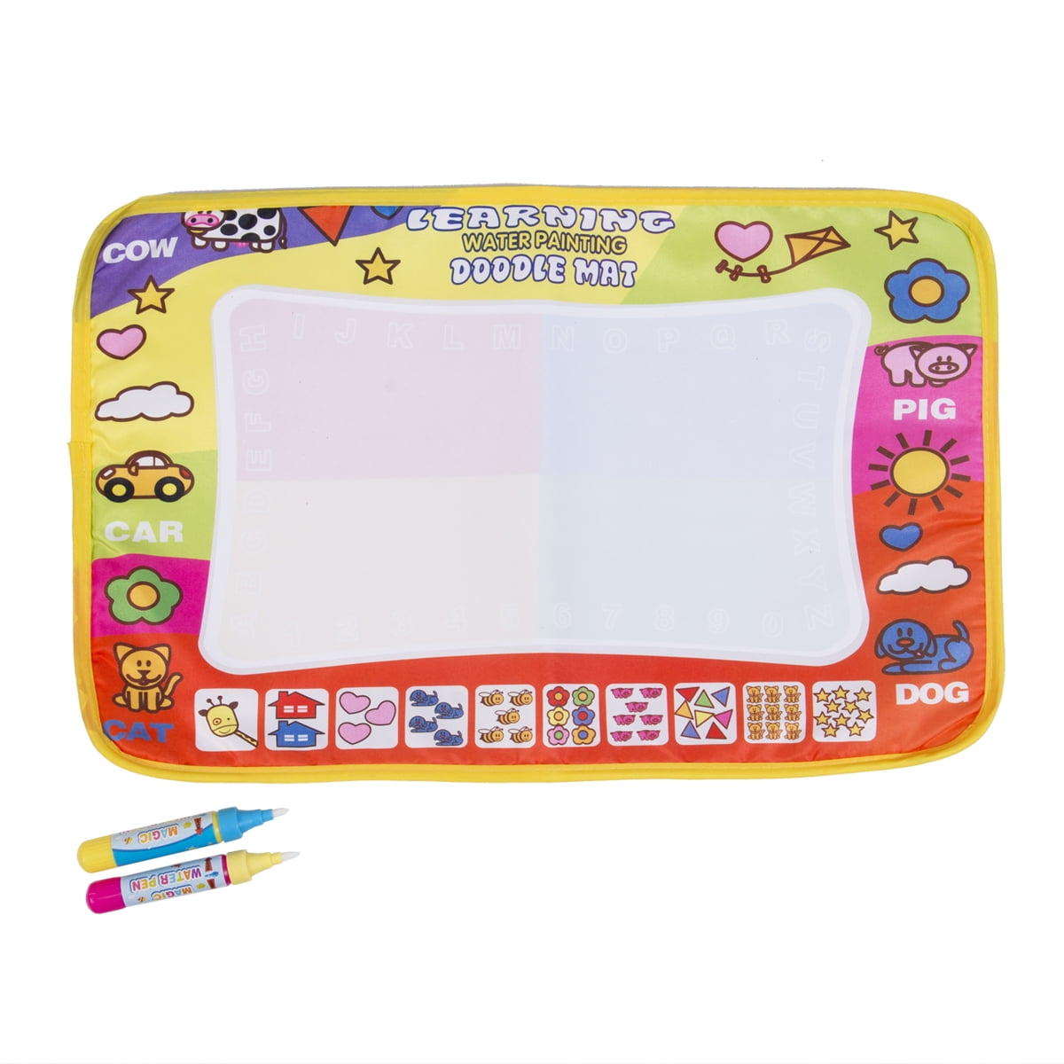 NEW Drawing Water Pen Painting Magic Doodle Aquadoodle Mat Board Kid ...