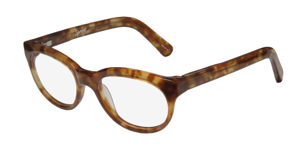 NEW ELIZABETH AND JAMES SPRING WOMENS/LADIES CAT EYE FULL-RIM AMBER ...