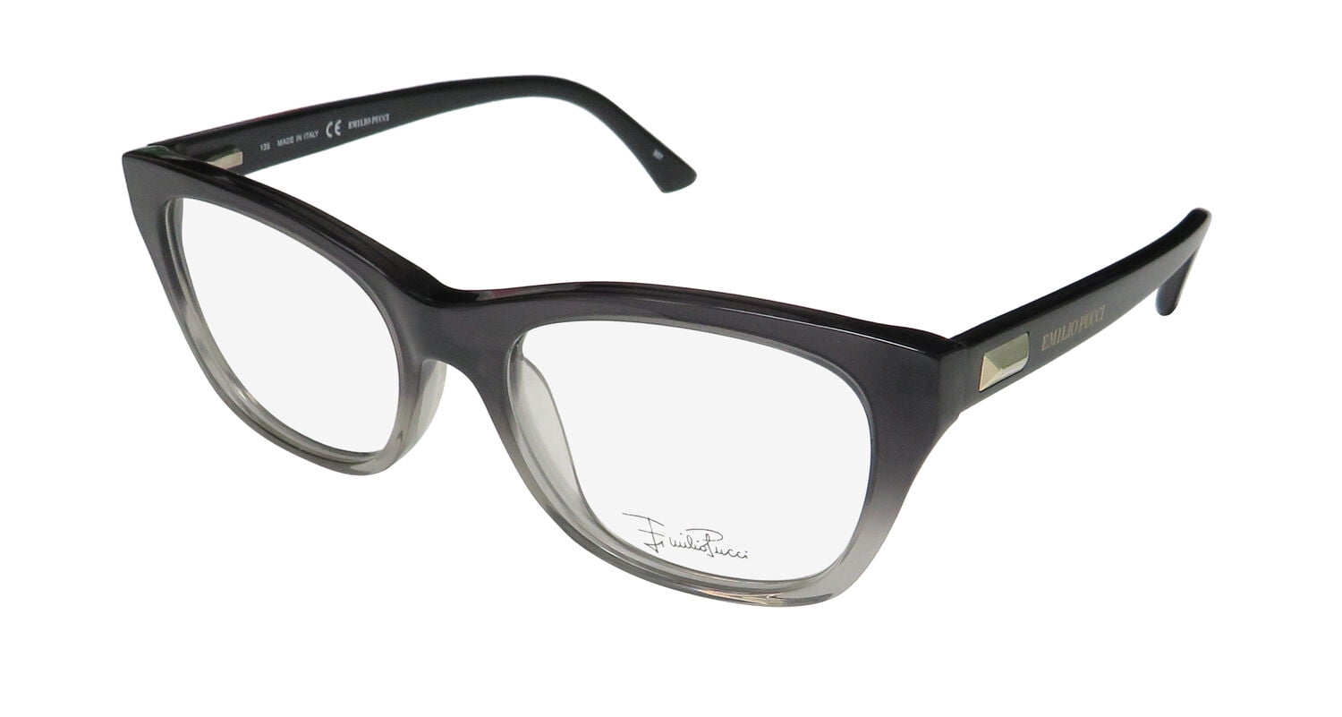 NEW EMILIO PUCCI 2708 WOMENS/LADIES CAT EYE FULL-RIM BLACK GRADIE FRAME ...