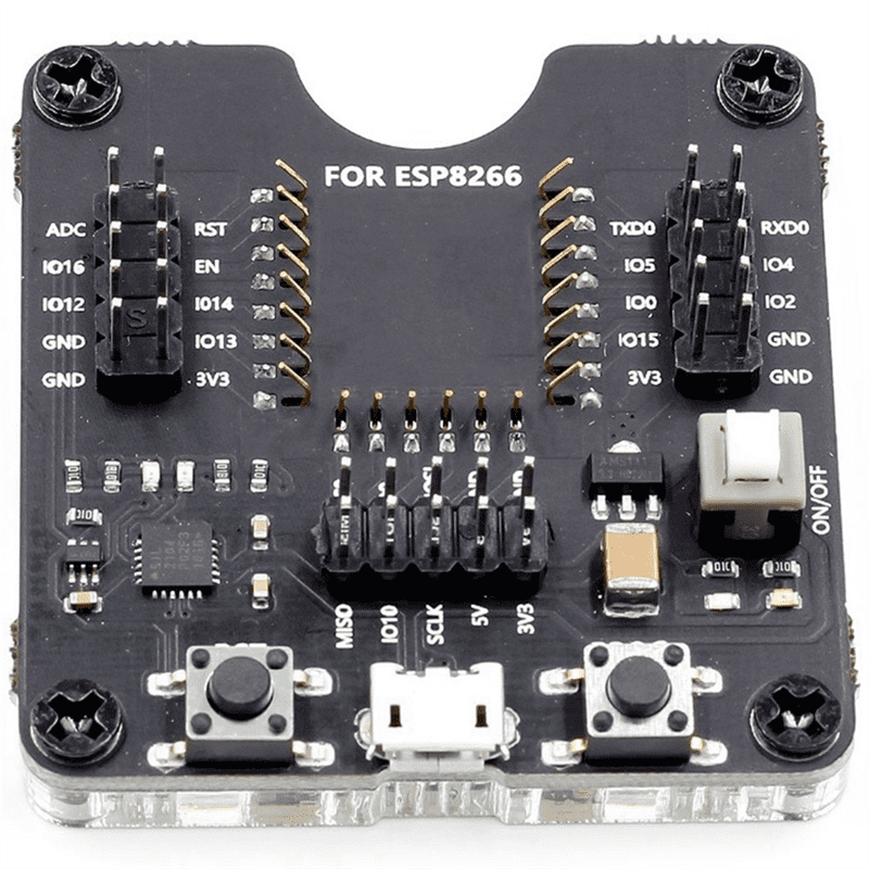 NEW ESP8266 Test Rack Burner One Click Download Support ESP-12S, ESP ...