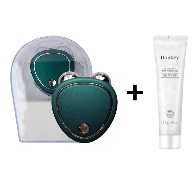 NEW Electric Face Massager Lift Roller Microcurrent Sonic Vibration ...