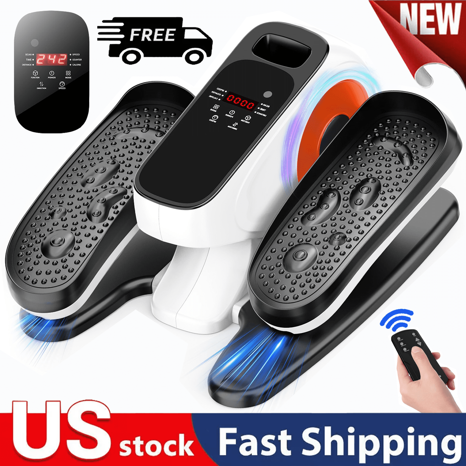 NEW Ellipse Leg Exerciser for Seniors, Electric Seated Eclipse Exercise ...