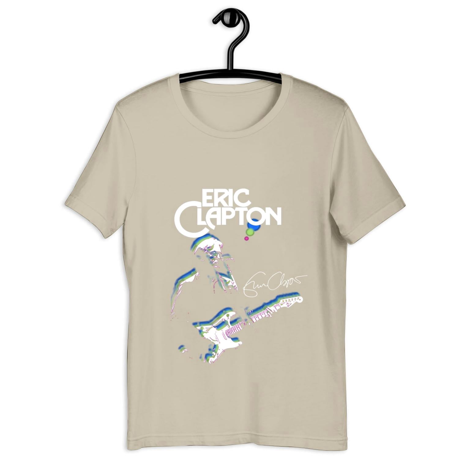 NEW Eric Clapton 2024 Concert Tour Signed Black All Size Shirt KH11 ...