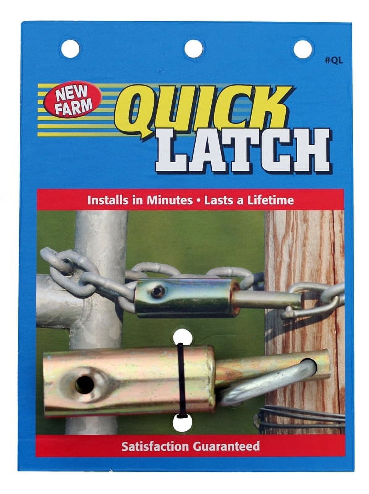 NEW FARM Quick Latch WA Gate Latch, Stainless Steel, For: 1/4 in Proof ...