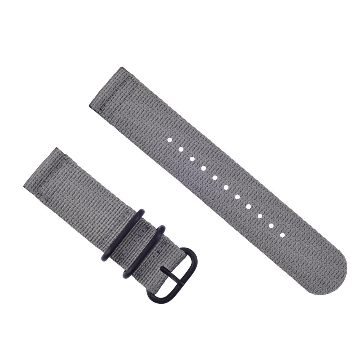 NEW FOR SUUNTO CORE NYLON DIVER WATCH BAND LUGS ADAPTER SET BLACK 3 PVD ...