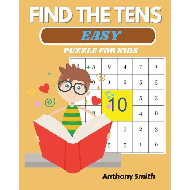 NEW! Find The Tens Puzzle For Kids | Easy Fun and Challenging Math ...