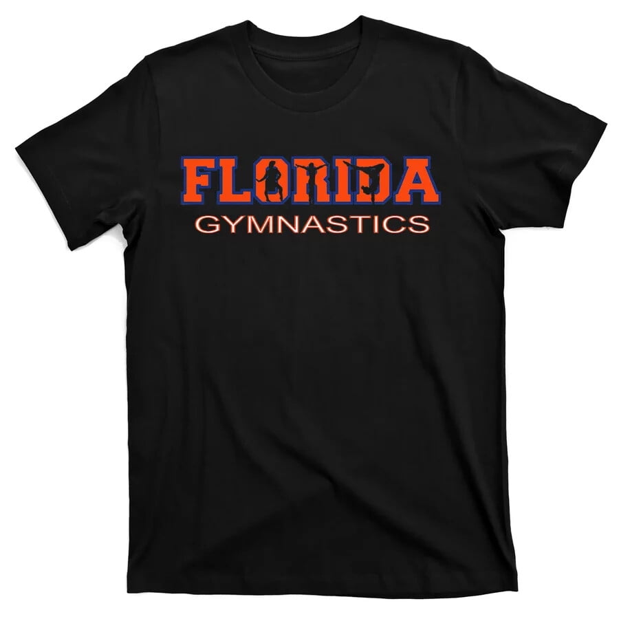 NEW Florida Gymnastics Tumbling Gear Gymnast Aerobic Dance T-Shirt ...